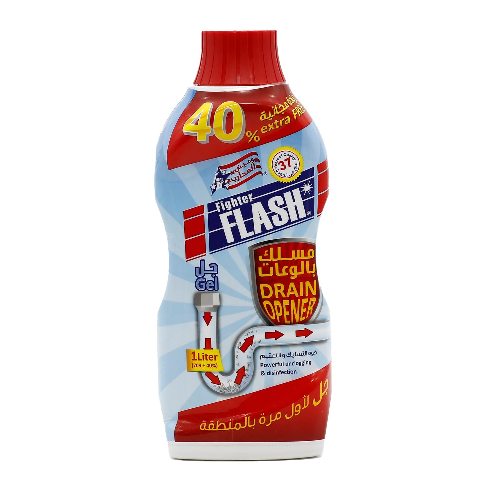 Buy Fighter Flash Drain GEL Opener 709 ml + 40 % Free Online ...