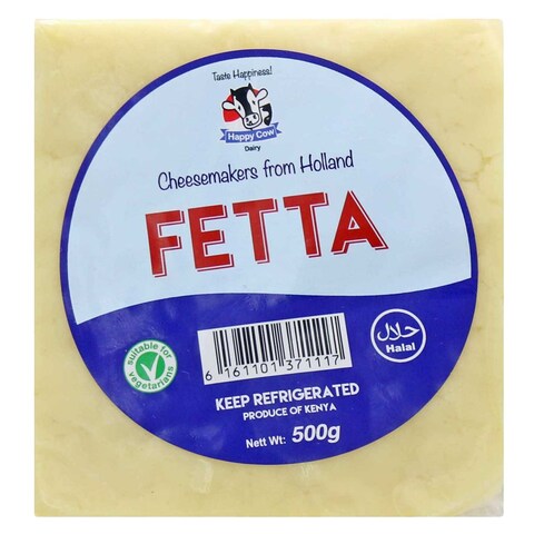 Buy Happy Cow Cheese Feta 500G Online | Carrefour Kenya