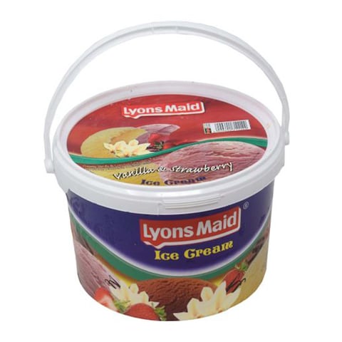 Buy Lyons Maid Vanilla And Strawberry Ice Cream 4L Online | Carrefour Kenya