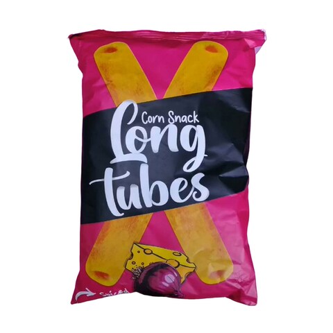 Buy Long Tubes Snacks with Spiced Cheese Flavor - 48 gram Online ...