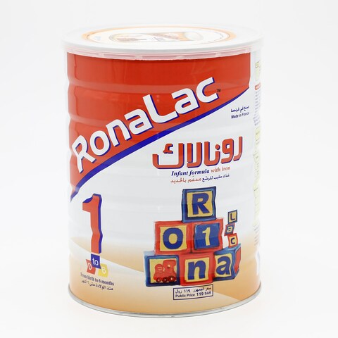 Ronalac infant milk formula with iron from birth to 6 months 1700 g ...