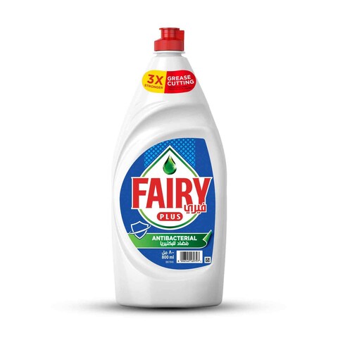 Fairy Plus Antibacterial Dishwashing Liquid Soap With Alternative Power ...