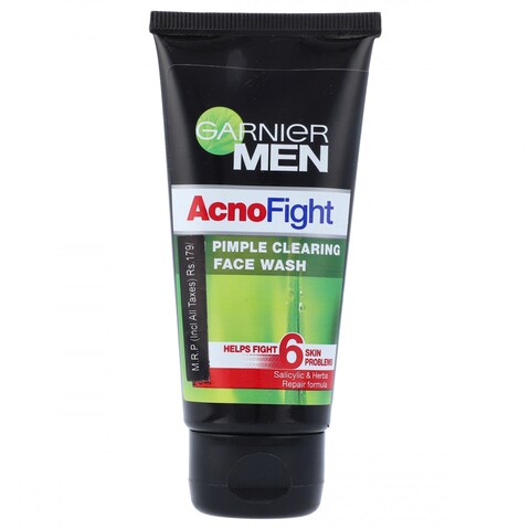 Buy Garnier Men Acno Fight Pimple Clearing Facewash 50ml Online ...