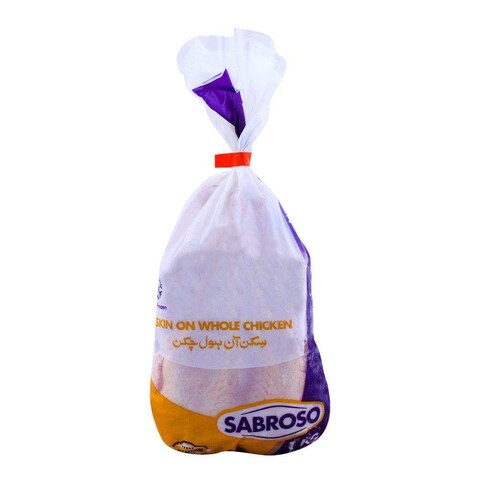 Buy Sabroso Skin On Whole Chicken 1Kg Online | Carrefour Pakistan