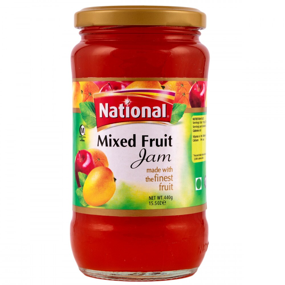 Buy National Mixed Fruit Jam 440 gr Online | Carrefour Pakistan