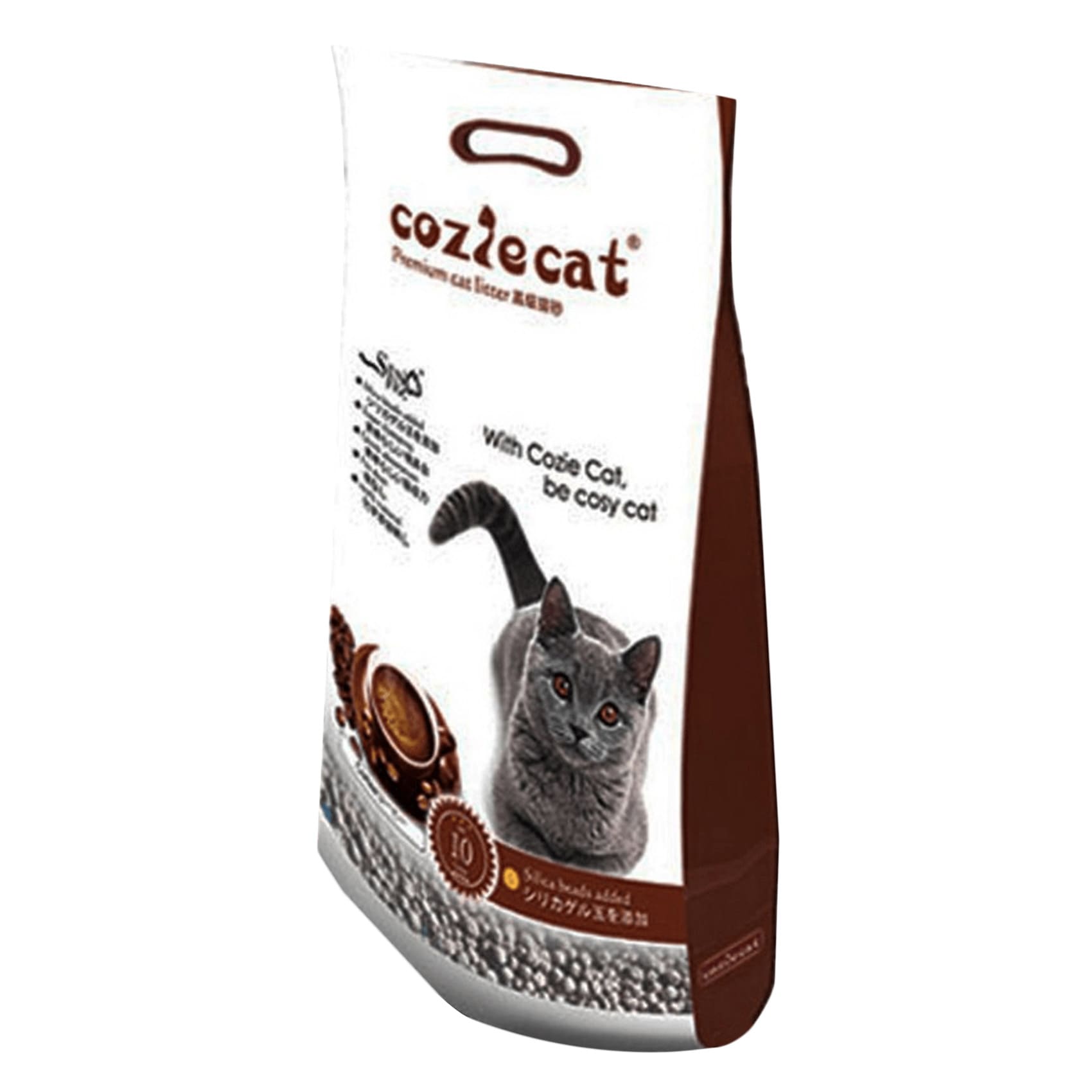 Buy Coziecat Coffee Clumping Cat Litter 10L Online | Carrefour Kenya
