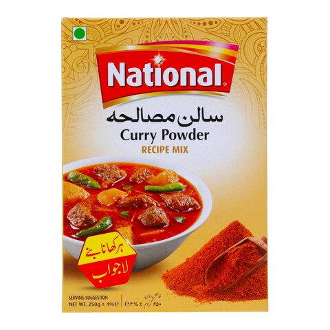 Buy National Curry Powder Recipe Mix 250 gr Online | Carrefour Pakistan