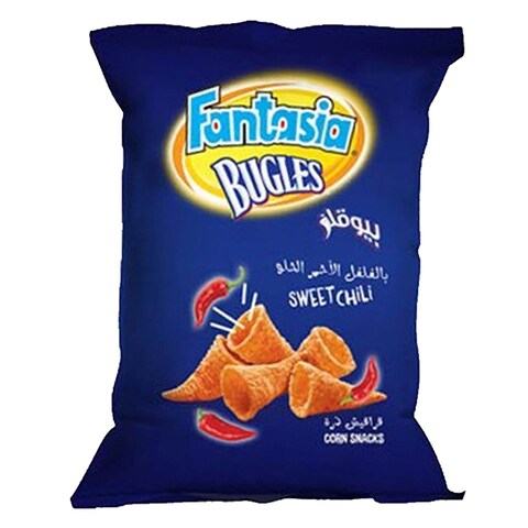 Buy Fantasia Bugles Sweet Chili 42GR Online | Carrefour Lebanon