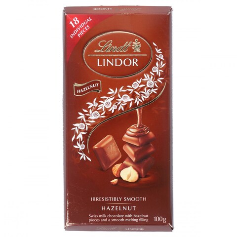 Buy Lindt Lindor Hazelnut Chocolate 100g Online | Carrefour Pakistan