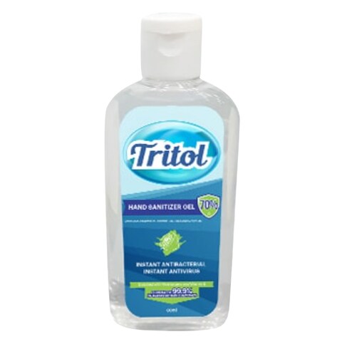 Buy Tritol Lemon Hand Sanitizer Gel 80ml Online | Carrefour Lebanon