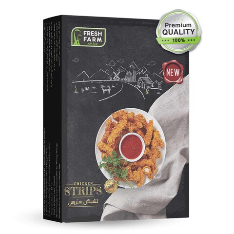 Buy Fresh Farm Chicken Strips - 1 Kg Online | Carrefour Egypt