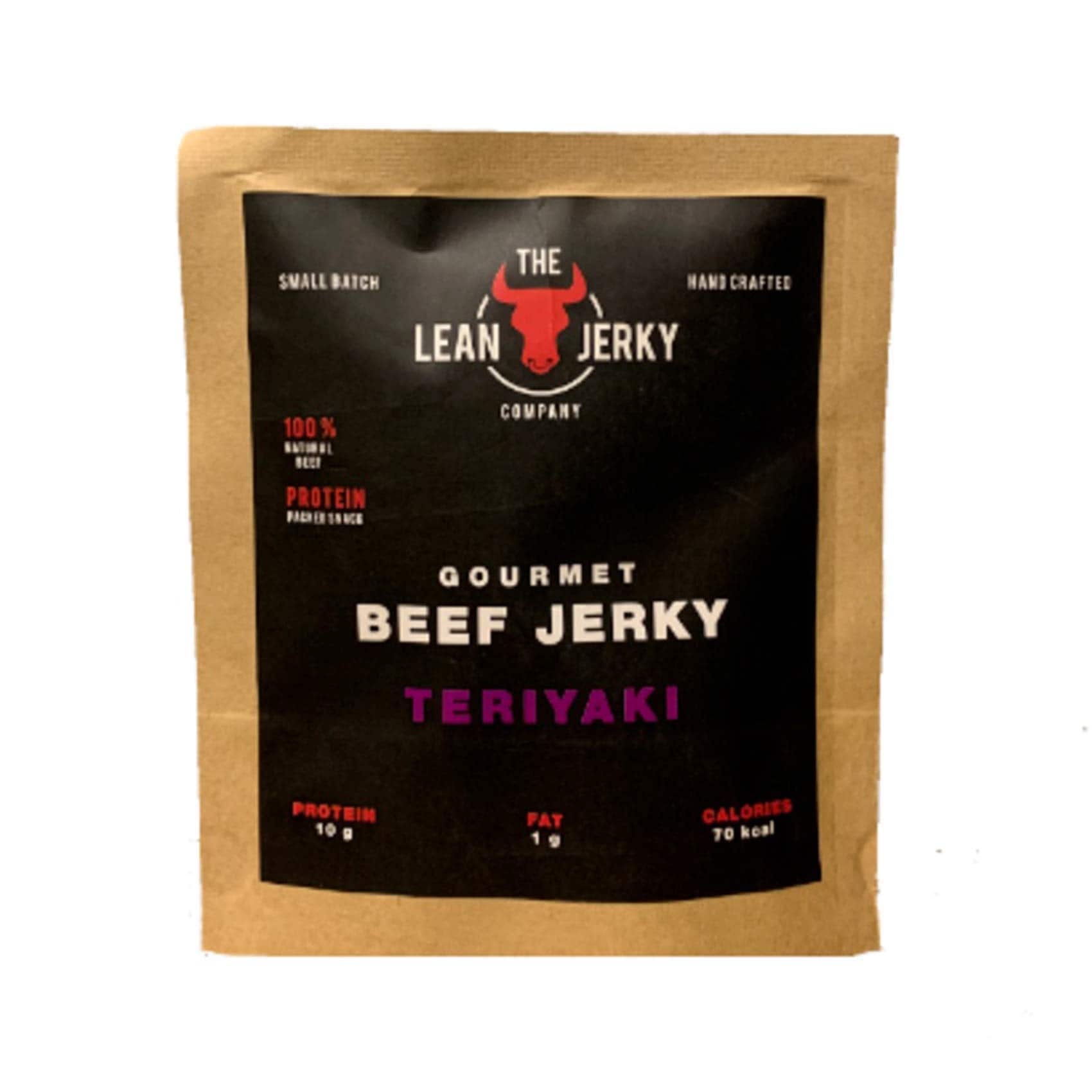 Buy The Lean Jerky Beef Jerky Teriyaki - 35 gm Online | Carrefour Egypt