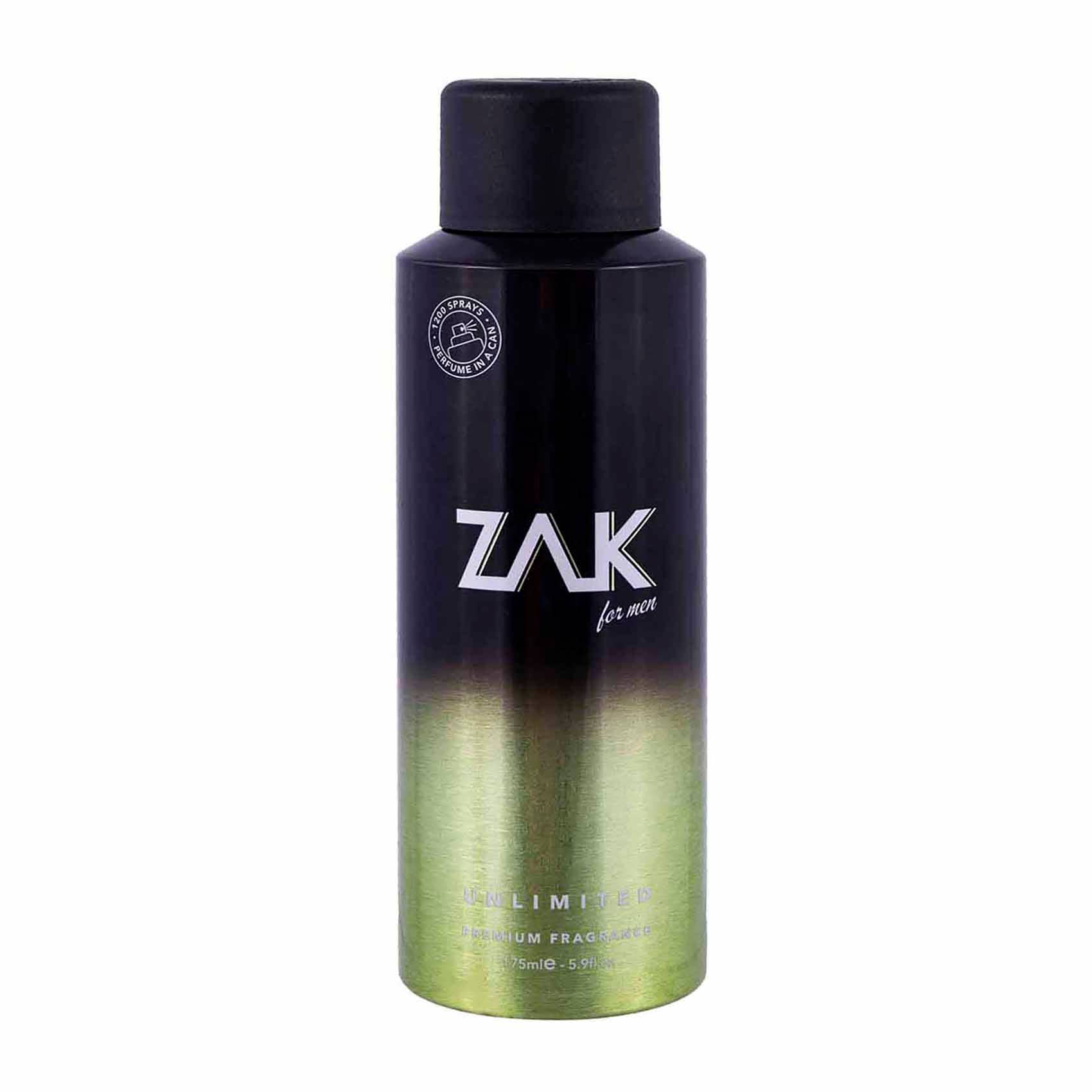 Buy ZAK Unlimited Perfume for Men - 175ml Online | Carrefour Egypt