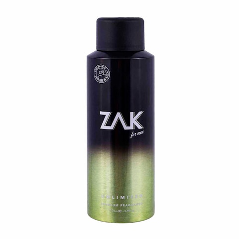 Buy ZAK Unlimited Perfume for Men - 175ml Online | Carrefour Egypt