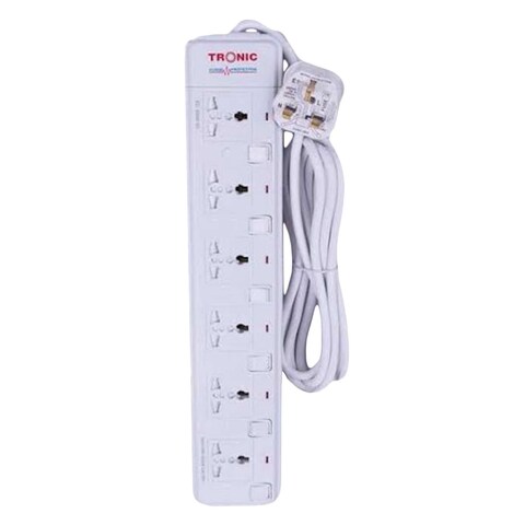 Buy Tronic EC 886603 6 Way Extension Socket 3m Online | Carrefour Kenya