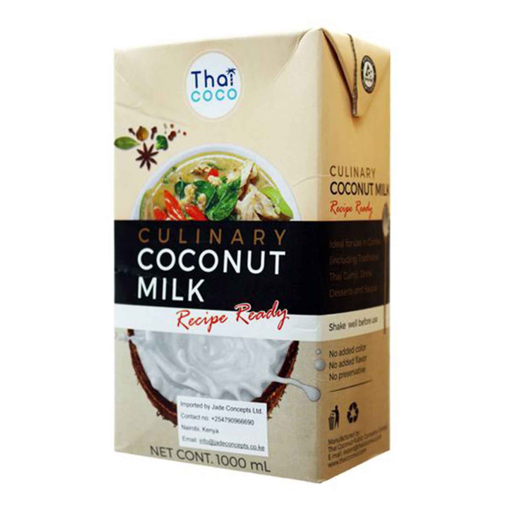 Buy Thaicoco Coconut Milk 1L Online | Carrefour Kenya