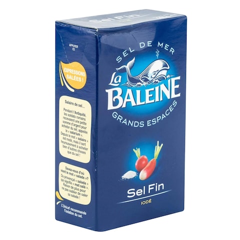 Buy La Baleine Iodized Fine Sea Salt 1kg Online - Carrefour Kenya