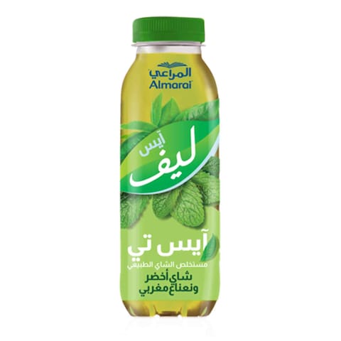 Almarai Ice Leaf Green Tea And Moroccan Mint 400ml price in Saudi ...