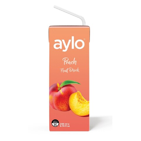 Buy Aylo Peach Fruit Drink 200 ml Online | Carrefour Pakistan