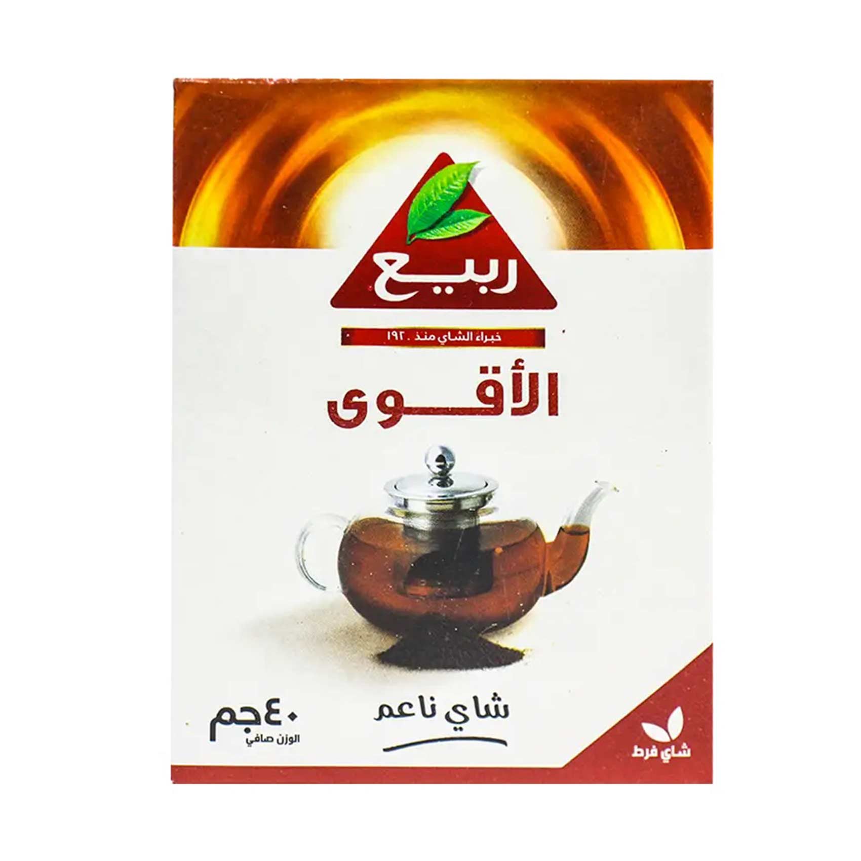 Buy Rabea Extra Strong Tea - 40gm Online | Carrefour Egypt