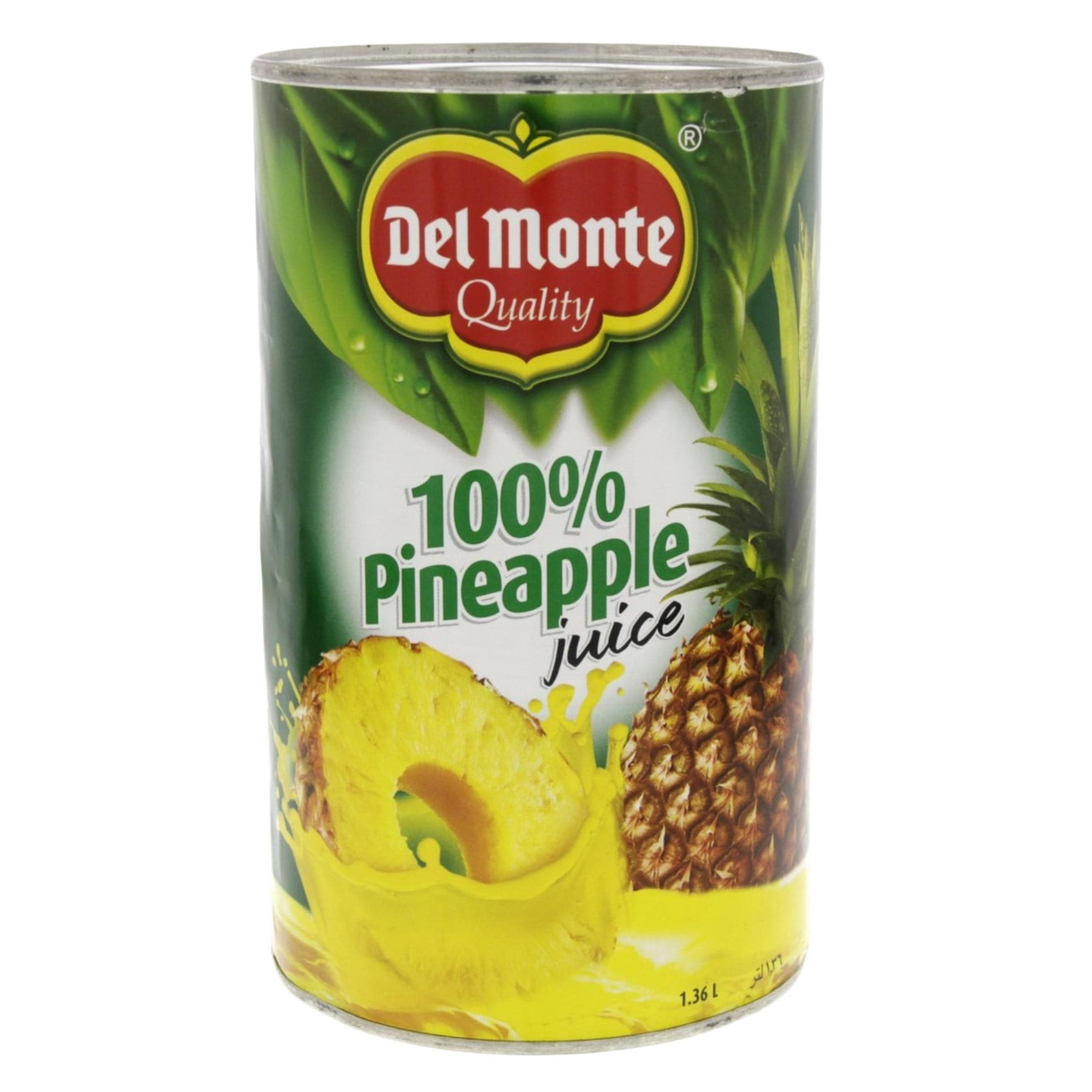 Del Monte Pineapple Juice DEL MONTE 100% PINEAPPLE JUICE 1.36 LITERS