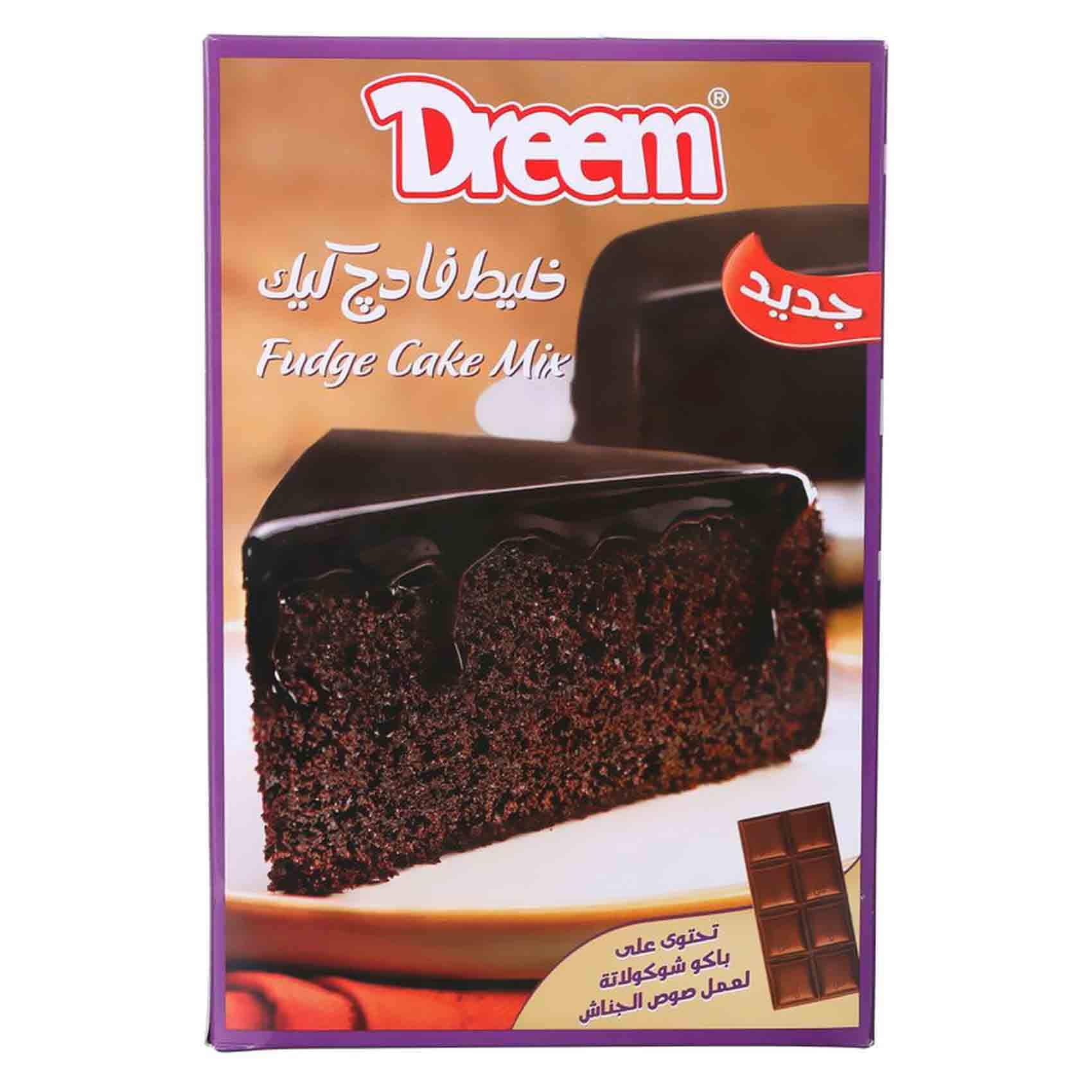 Buy Dreem Fudge Cake Mix - 500 gram Online | Carrefour Egypt