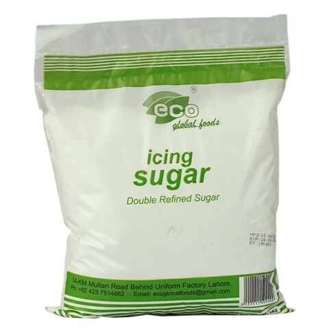 Buy Eco Icing Sugar 1 Kg Online | Carrefour Pakistan