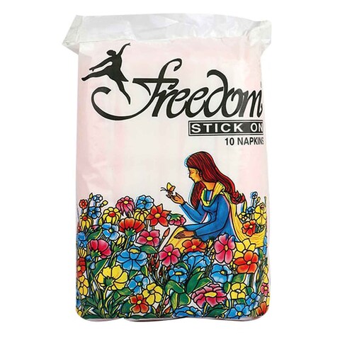 Buy Freedom Stick On Sanitary Napkin 16 pcs Online | Carrefour Pakistan