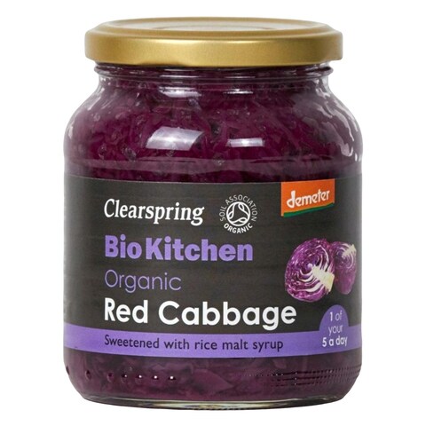 Buy Clearspring Bio Kitchen Organic Red Cabbage 355g Online | Carrefour ...