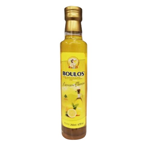 Boulos Lemon Flavor Extra Virgin Olive Oil 250ml Online | Carrefour Lebanon