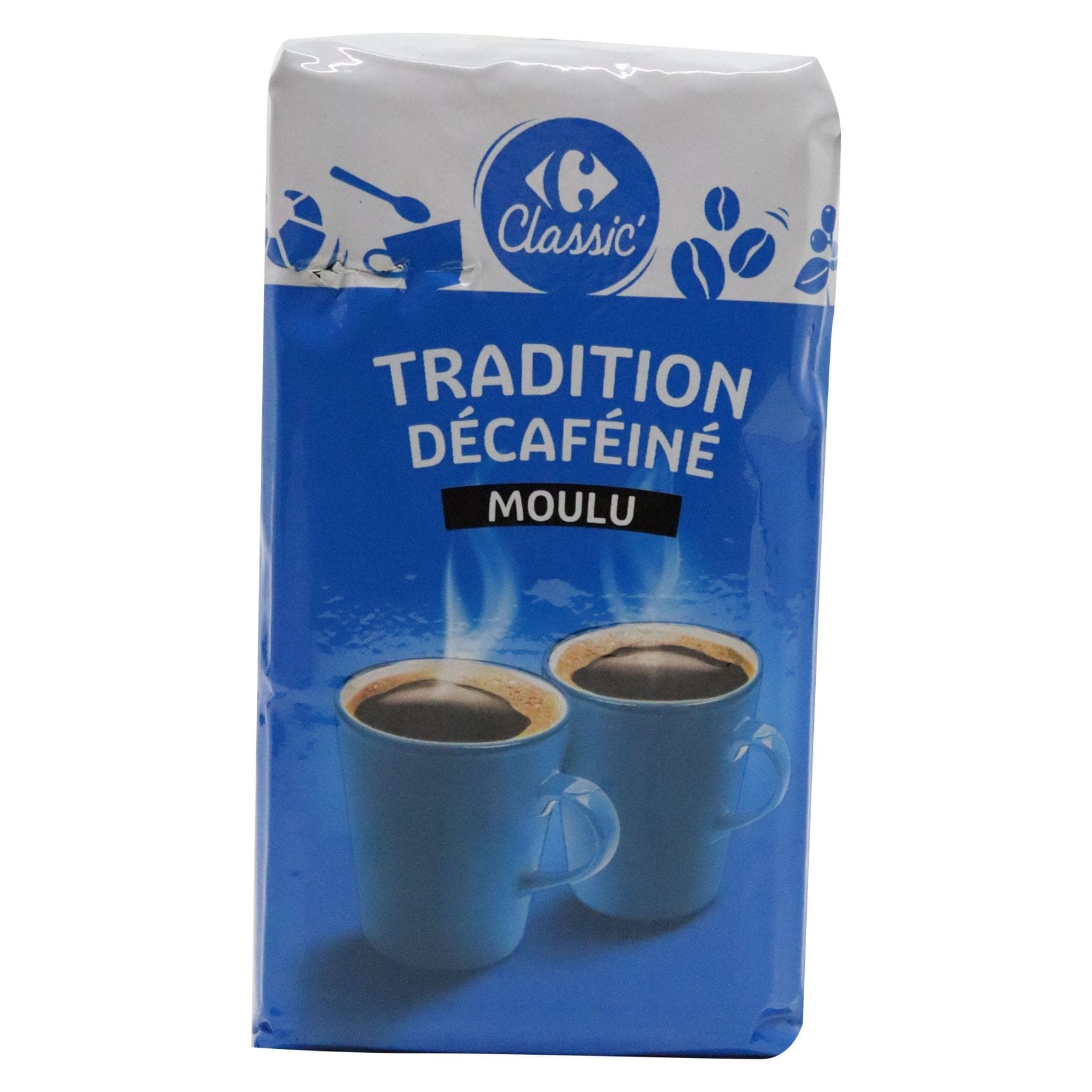 Buy Carrefour Classic Tradition Decaffeinated Ground Coffee 250g Online ...