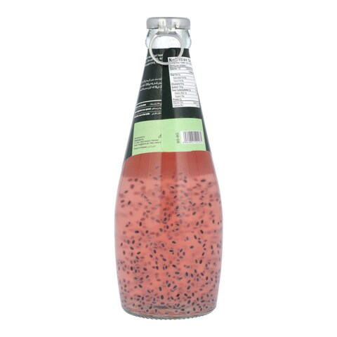 Buy Dwink Basil Drink Seed Pink Guava Flavour 290 ml Online | Carrefour ...