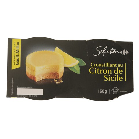 Buy Carrefour Tart Lemon Sicily 80g x Pack of 2 Online | Carrefour UAE
