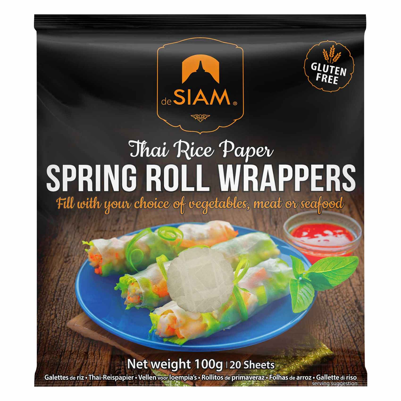 Buy Desiam Thai Spring Roll Wrapper100G Online | Carrefour Kenya
