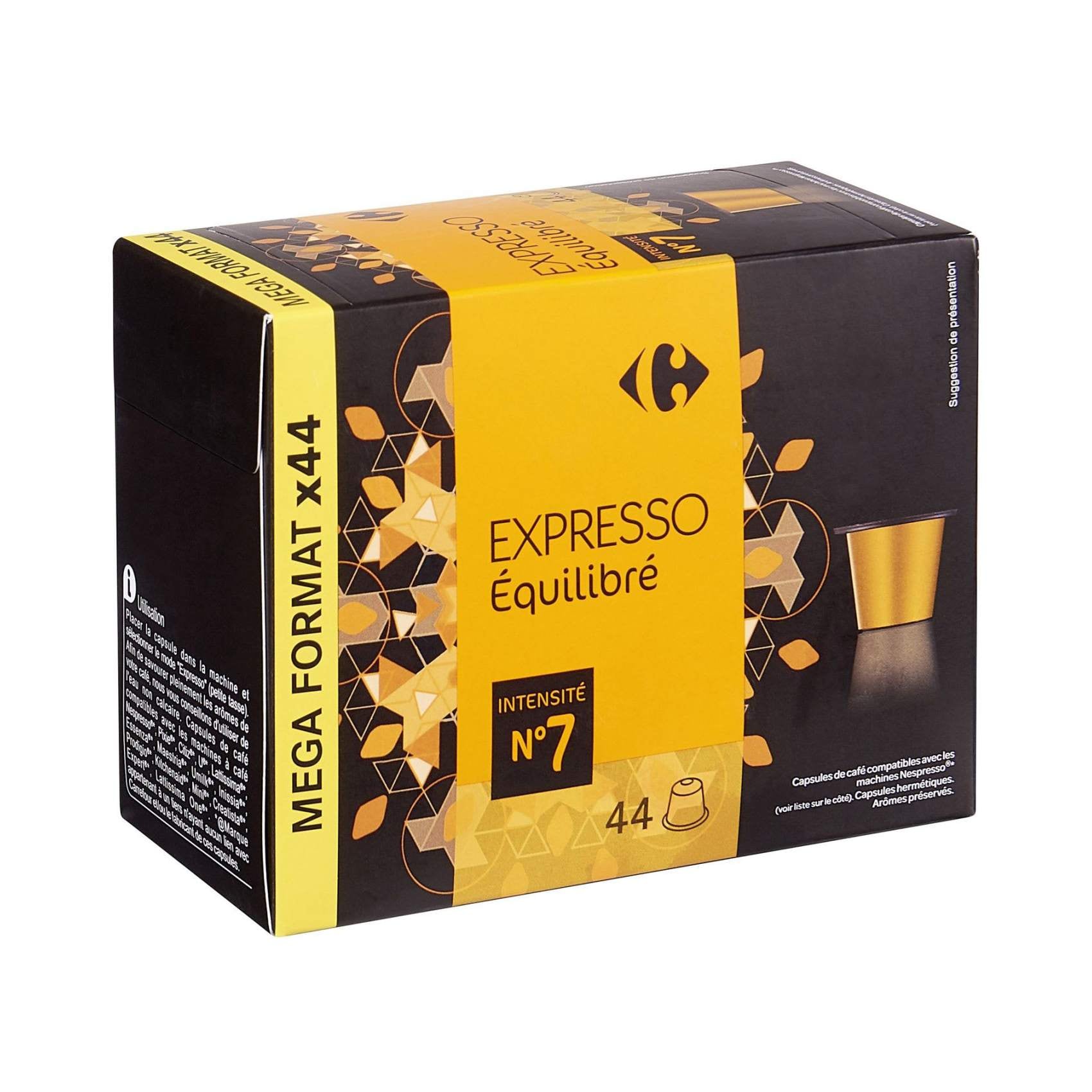Buy Carrefour Equilibria Coffee PodsX44 229g Online | Carrefour KSA