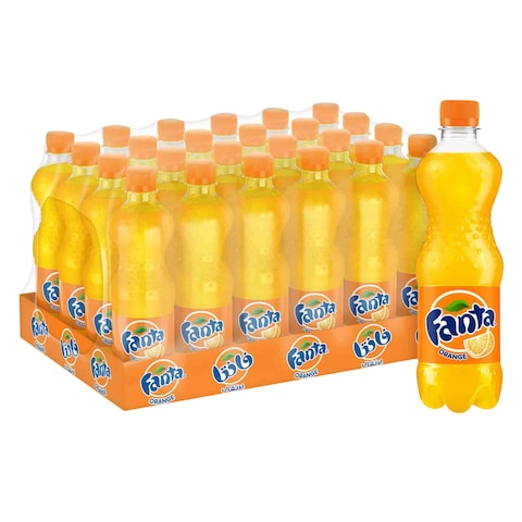 Buy Fanta Orange Soda 500ml x Pack of 24 Online | Carrefour Kenya