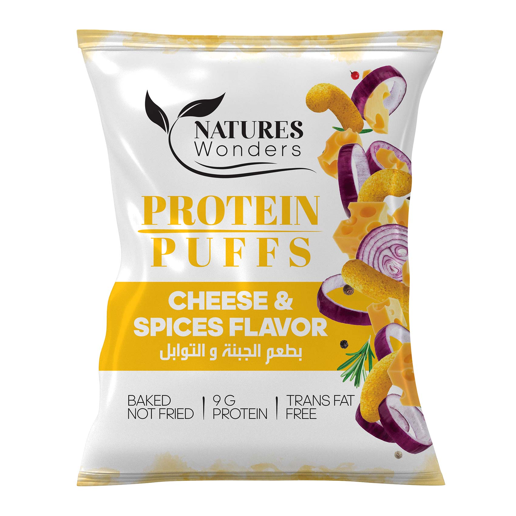 Buy Natures Wonders Cheese and Spices Protein Puffs - 60 gm Online ...