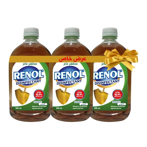 Renol Liquid Disinfectant - 500 ml - 3 Pieces price in Egypt ...