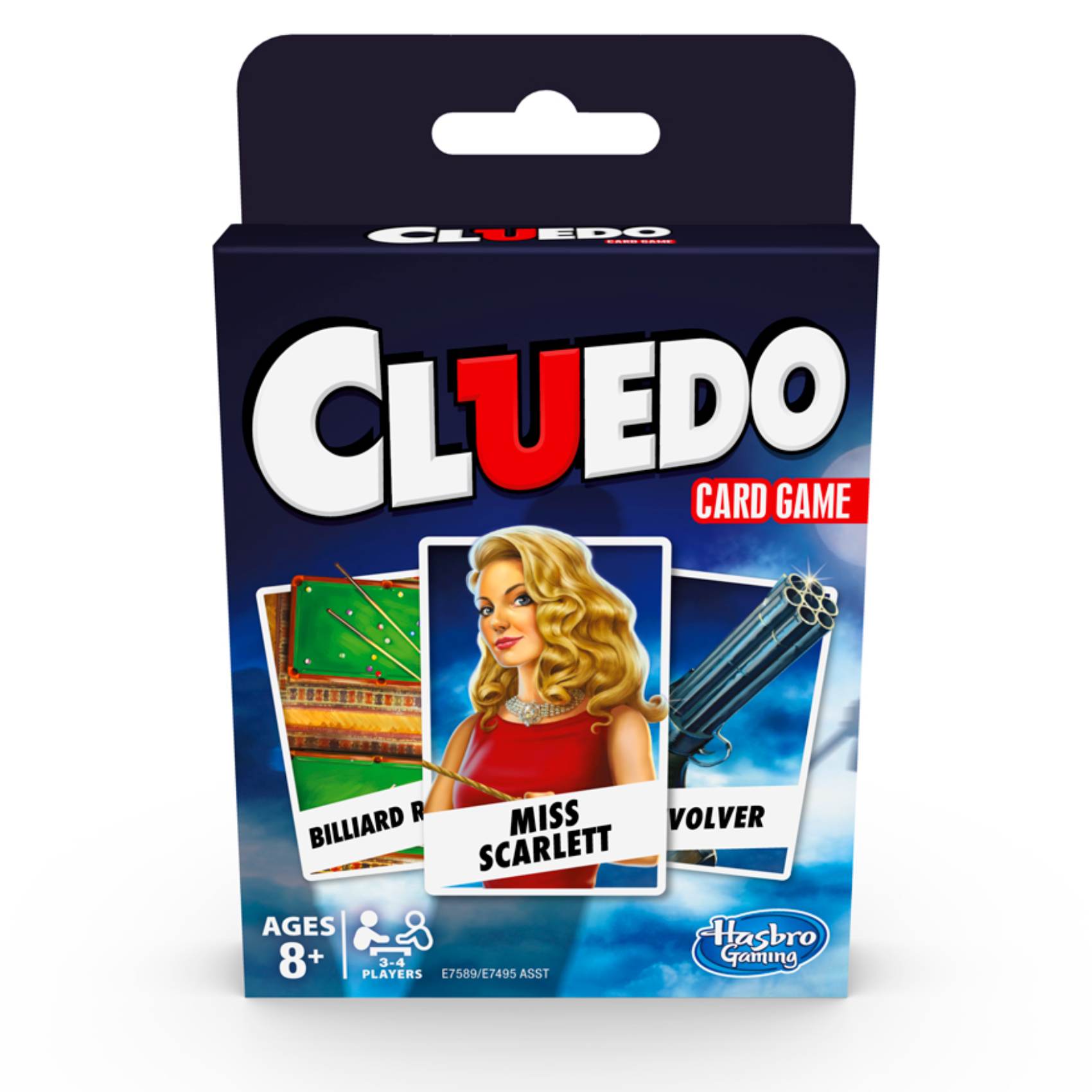 Buy Hasbro Gaming Cluedo Card Game Multicolour Online | Carrefour KSA