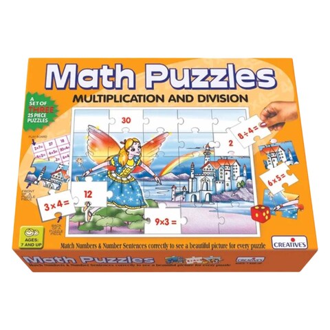 Buy MATH PUZZLE (MULT N DIVI Online | Carrefour Kenya