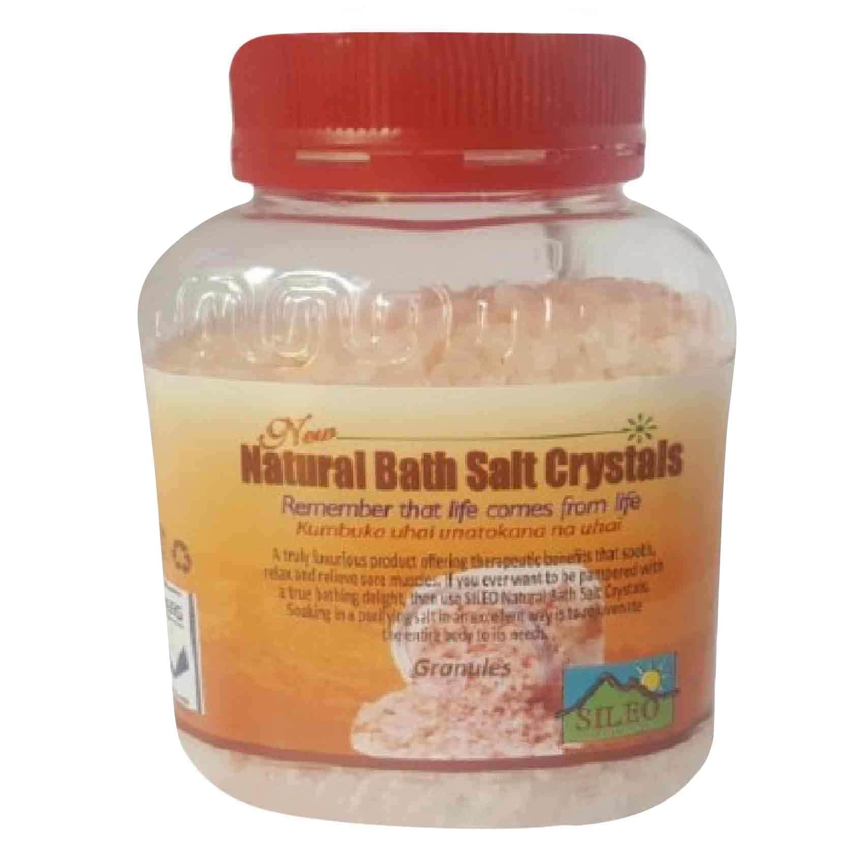 Buy Sileo Natural Bath Crystal Salt 500g Online | Carrefour Kenya