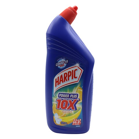 Buy Harpic Power Plus 10X Lemon Disinfectant Toilet Cleaner 1L Online - Carrefour Kenya