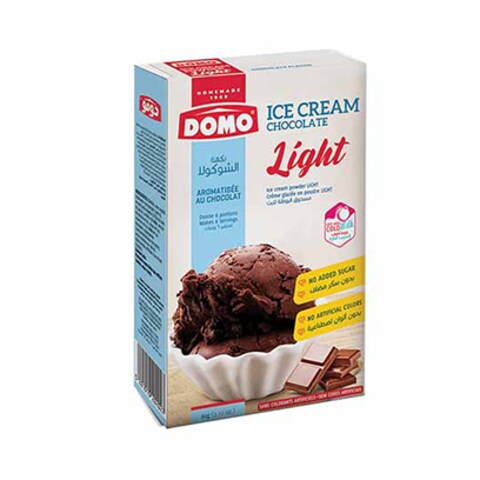 Buy Domo Ice Cream Light Chocolate 60GR Online | Carrefour Lebanon