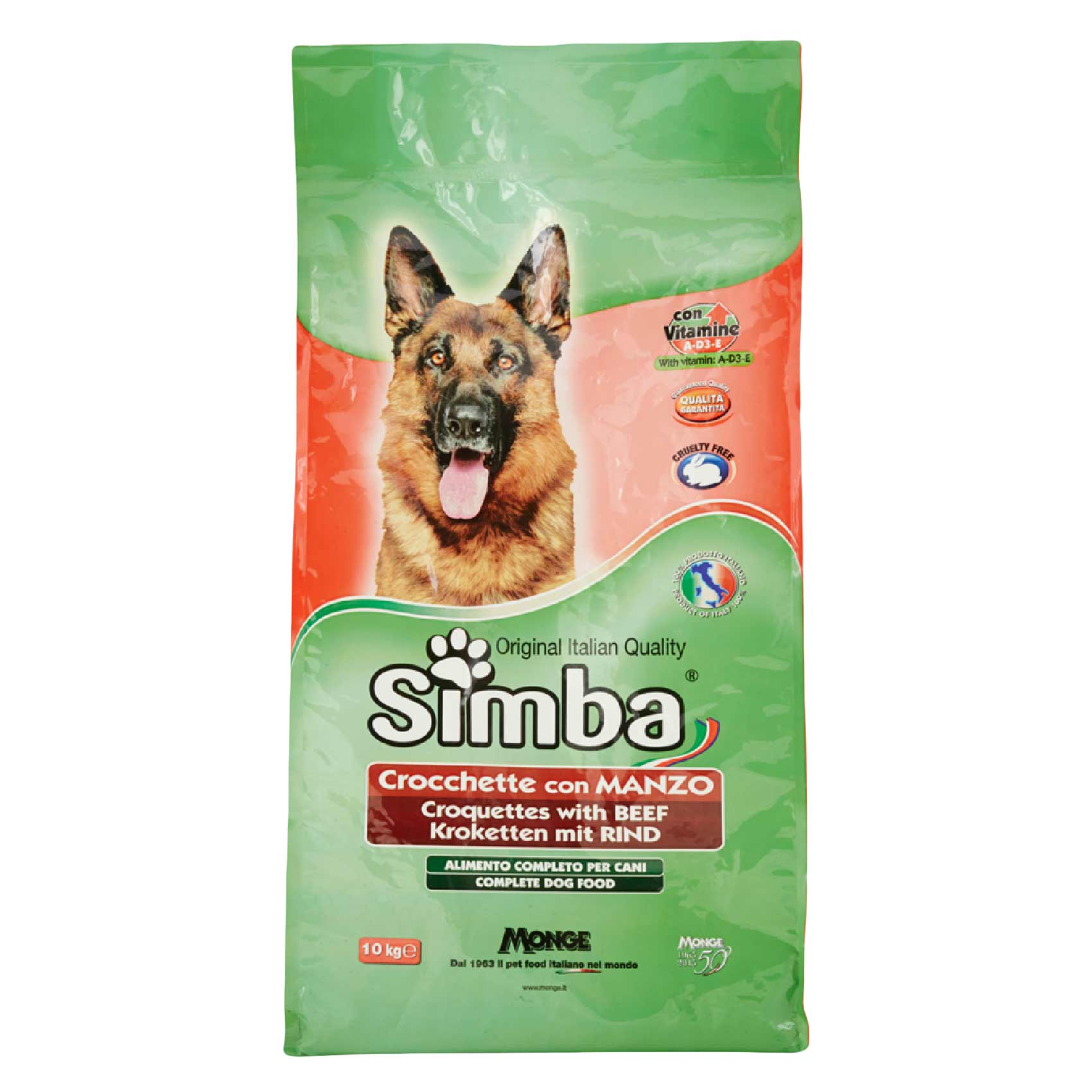 Buy Simba Croquettes With Beef Dog Food 10Kg Online | Carrefour Kenya