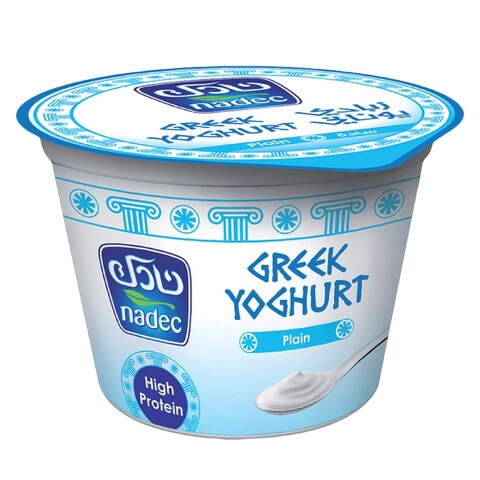 Buy Nadec Plain Greek Yoghurt 160g Online | Carrefour Kuwait