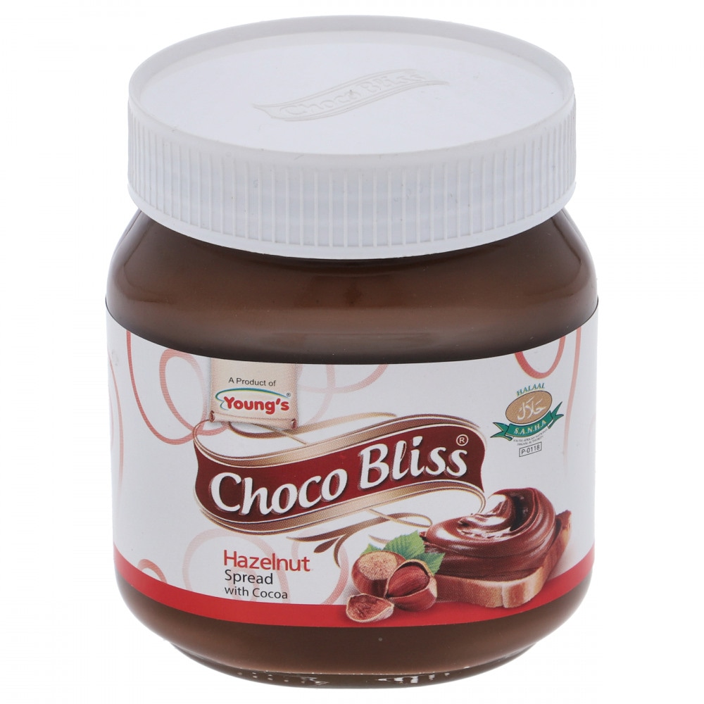 Buy Young's Choco Bliss Hazelnut Spread Jar 360 gr Online | Carrefour ...