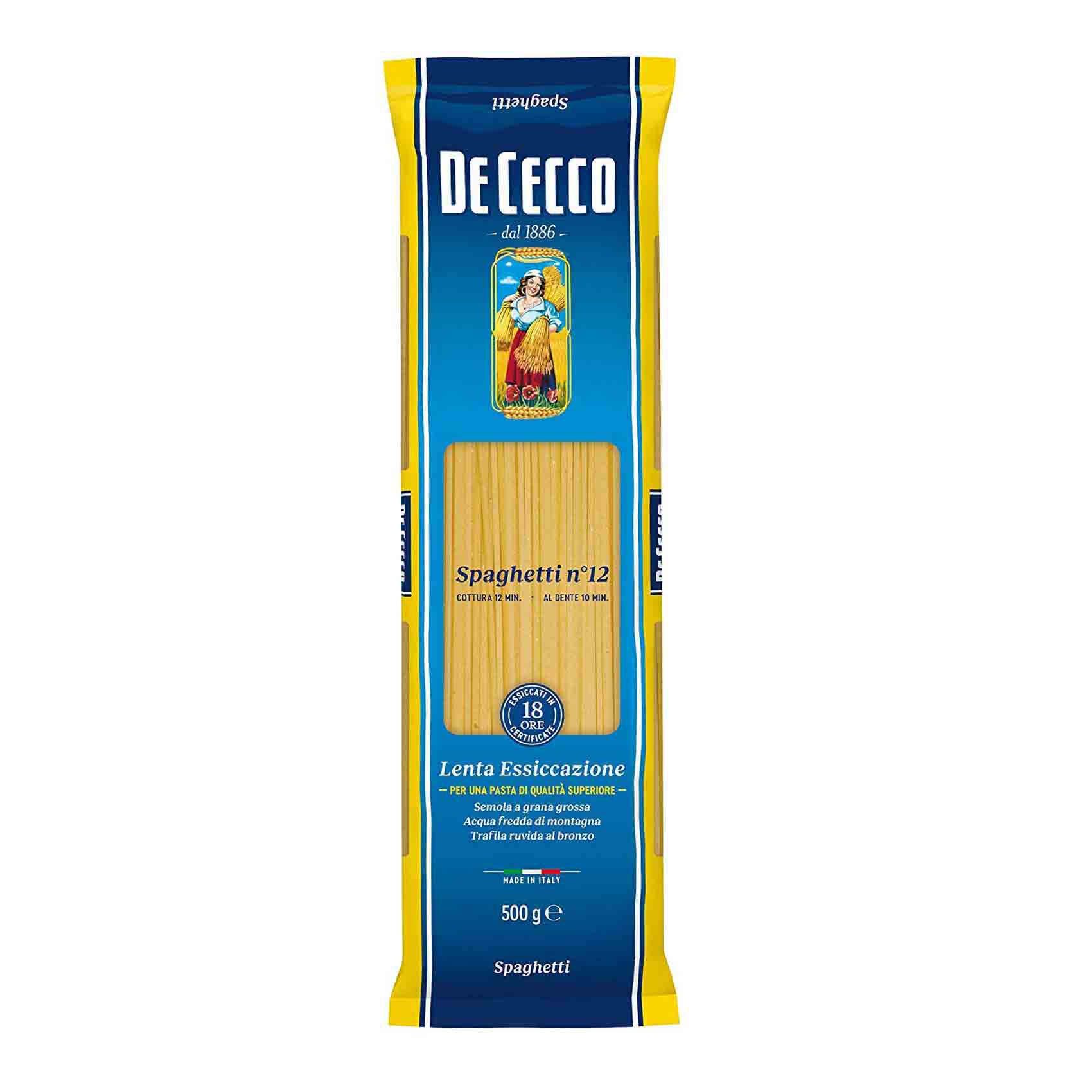 Buy Dececco pasta spaghetti 500g Online | Carrefour KSA
