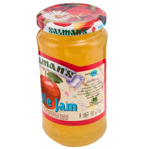 Buy Salman's Apple Jam Jars 450 gr Online | Carrefour Pakistan