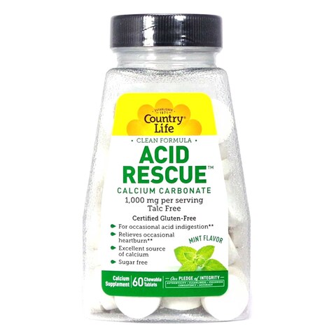 Buy Country Life Acid Rescue Mint 60S Online | Carrefour Kenya