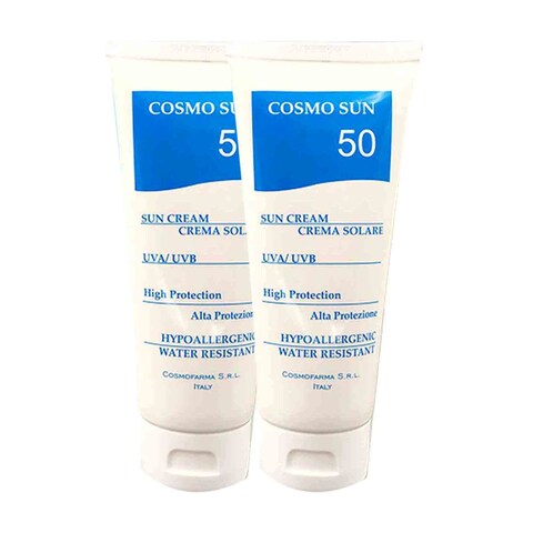 Cosmo Sunblock Lotion SPF50 White 200ml Pack of 2 price in UAE ...